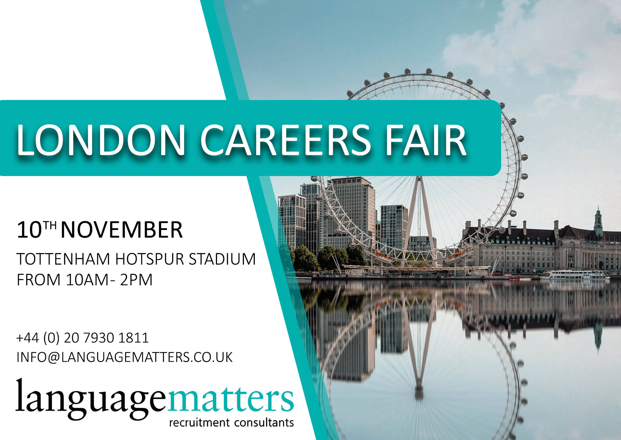 The UK Careers Fair in London - Language Matters